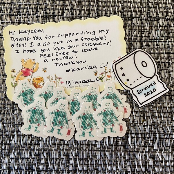 Yacute Smiski Green Guy Vinyl Sticker - Etsy