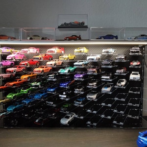 1/64 Diecast Display for Hot Wheels, Matchbox, Greenlight, Autoworld ...