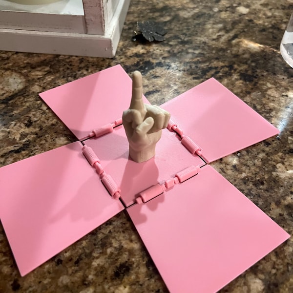 Deluxe Middle Finger Balance Game - Etsy