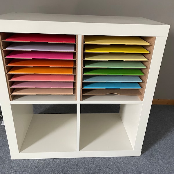 IKEA Kallax Shelf Insert for Scrapbooking and More / Kallax Shelf ...