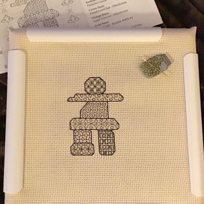 Blackwork Mosaic Needle Book & Scissor Fob. PDF Pattern Download Today ...