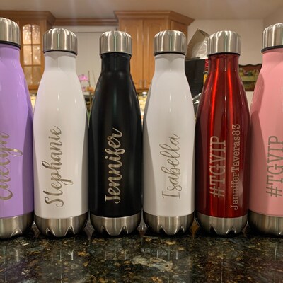 Personalized Water Bottle Monogrammed Water Bottle Custom - Etsy
