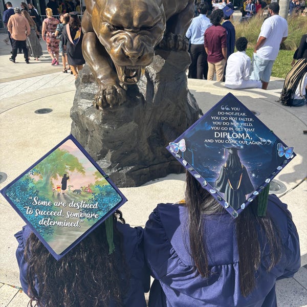 Printed Graduation Cap Topper, Shape Little Minds, Future Teacher ...