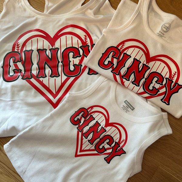 Cincy Baseball, Cincinnati Svg, Pinstripe Heart, Png, Dxf, Svg Files ...