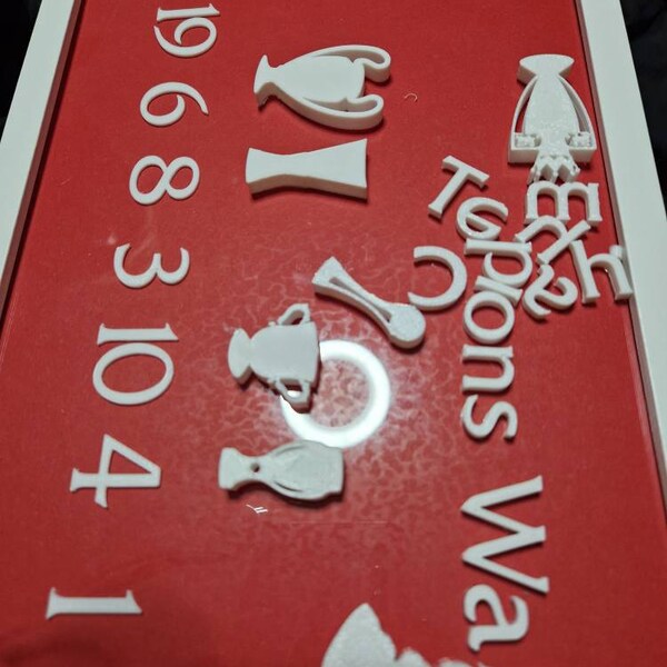 Steven Gerrard - LEGACY 3D Frame - Liverpool FC - Etsy