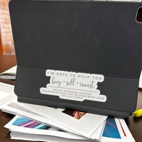 PERSONALIZED Real Estate Sticker, Real Estate Decal, Vinyl Sticker ...