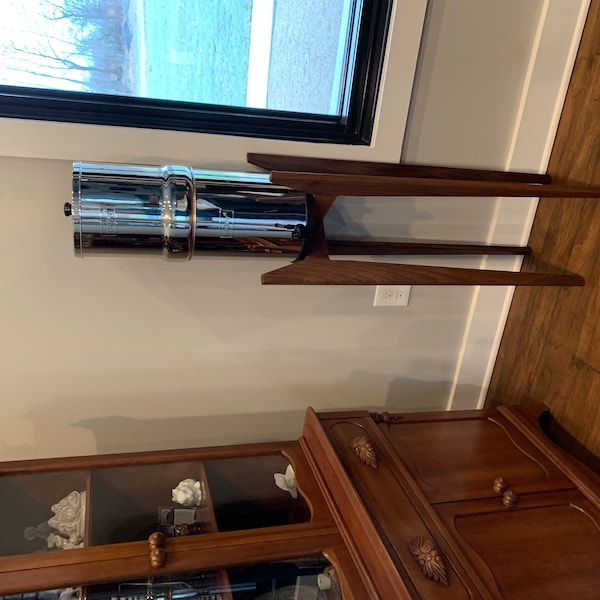 Walnut Wood Water Filter Floor Stand: Heavy Duty Berkey Stand - Etsy