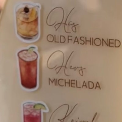 Rum Punch Sticker Rum Runner Sticker Signature Drink - Etsy