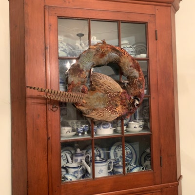 Pheasant Feather Deer Antler Tree Topper - Etsy