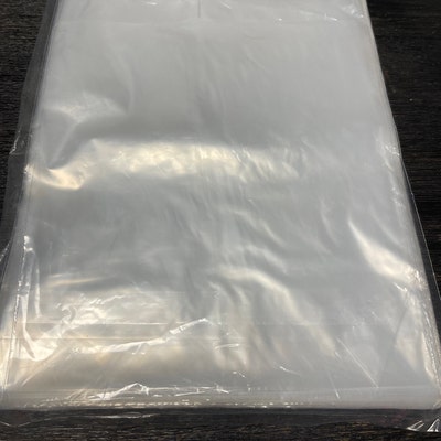 Clear 9 X 12 Back Flap Lock Poly Bags T-shirt 1 MIL Packaging 50 100 ...