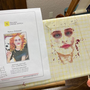 Custom Made Cross Stitch Pattern Photo Realistic Cross Stitch Pattern ...