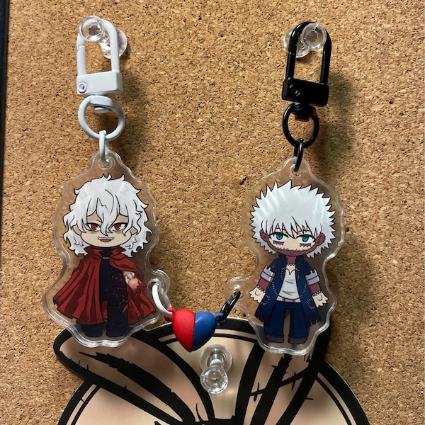 Hero Ship Magnet Keychain Bakudeku Kiribaku Tododeku Izuocha - Etsy