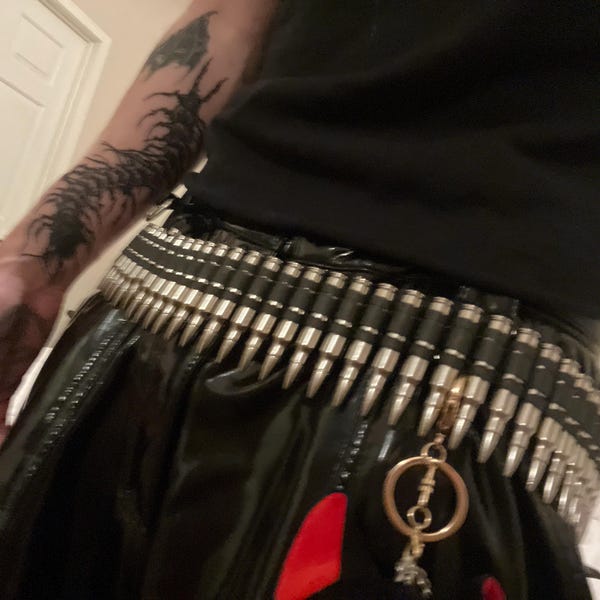 Bullet Belt,punk Belt,gothic Belt,punk Fashion,gothic Fashion,cosplay ...