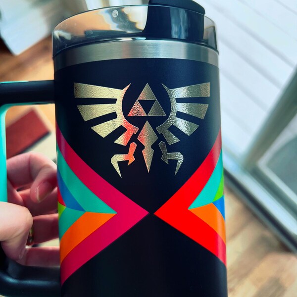 Legend of Zelda - METALLIC Textured Glossy Gold Permanent Vinyl Decal ...