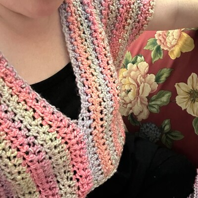 Enid's Snood Super Simple Crochet Pattern, Beginner Friendly Easy Super ...