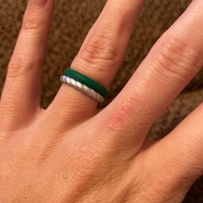 Stackable Silicone Rings Create Your Own Set and Color Scheme - Etsy