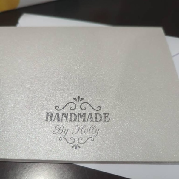 Personalized Handcrafted by Stamp, Stamps for Packaging, Maker Stamp ...