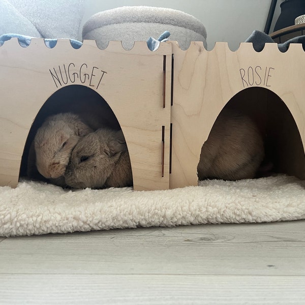 Double Storey Rabbit Castle - Etsy