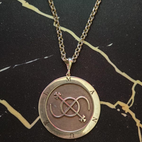 Sterling Silver Leviathan Cross Snake Pendant: Gothic Occult Jewelry - Etsy