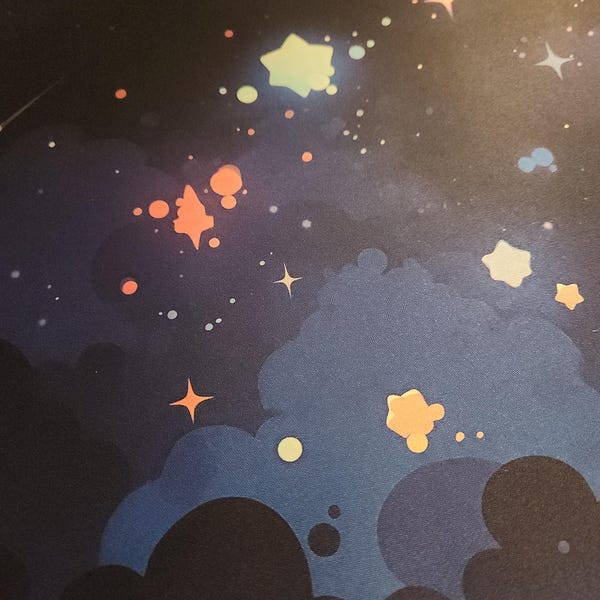 Mushroom Deskmat Anime Cat Mouse Pad Cute Green XL Mousepad Cat Desk ...