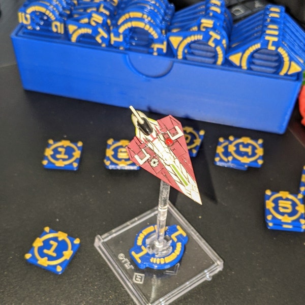 X-wing Ship Base Id's, Arc Indicator, and Target Locks Tokens - Etsy