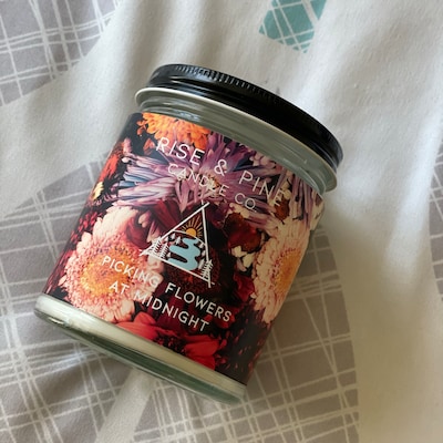 Space Themed Soy Wax Candle Musk Ozone Candle Masculine Candle Space ...