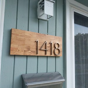 House Number Sign, Number Sign, Wood Address Numbers, Address Sign ...