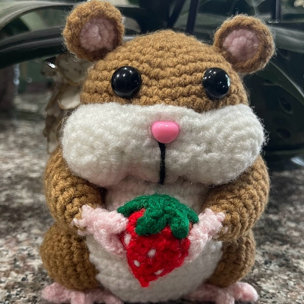 Hamish the Hamster Amigurumi Crochet Pattern - Etsy Australia