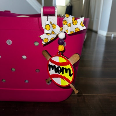 Baseball Bag Tag and Softball Bogg Bag Tag - Etsy