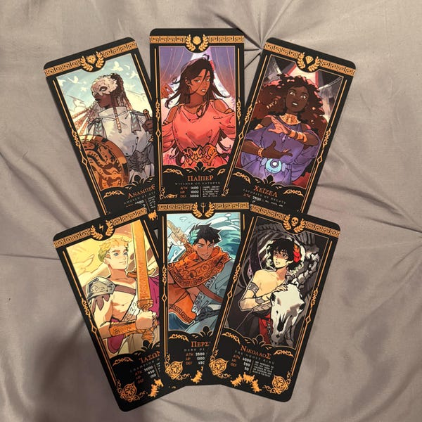 Percy Jackson - Mythomagic Cards and Charms - Etsy