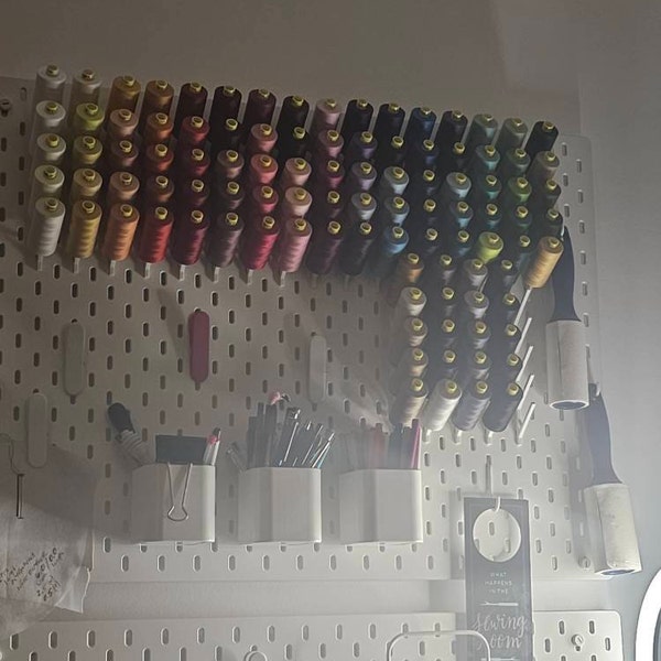 Pegboard Storage Bins, Horizontally Striped, Cup Containers for IKEA ...