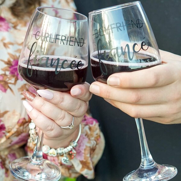 Fiancé Fiancée SVG Cut File | Girlfriend Boyfriend Strikethrough SVG ...