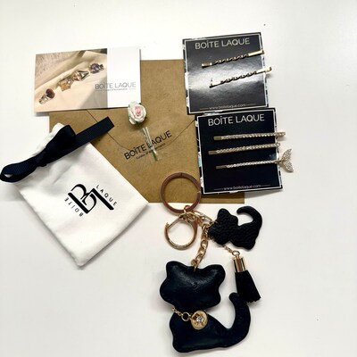 Gold Bobby Pin Box Bobby Pin Holder Hair Accessories Gold Bobby Pins ...