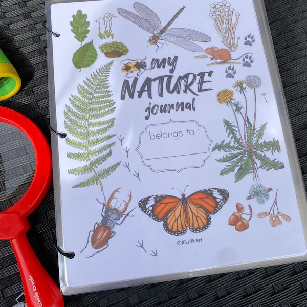 Printable Nature Journal Homeschool Learning Materials Charlotte Mason ...