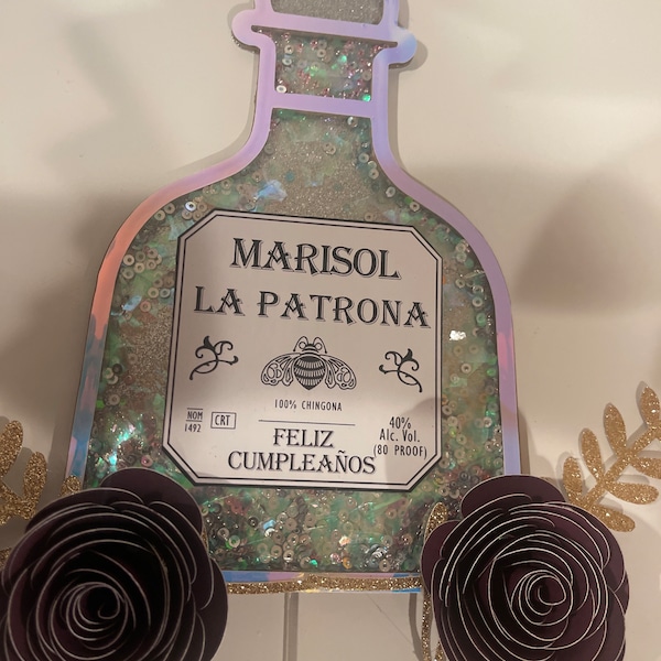 Printable Patron 200ml Bottle Label Editable Customize, Tequila ...