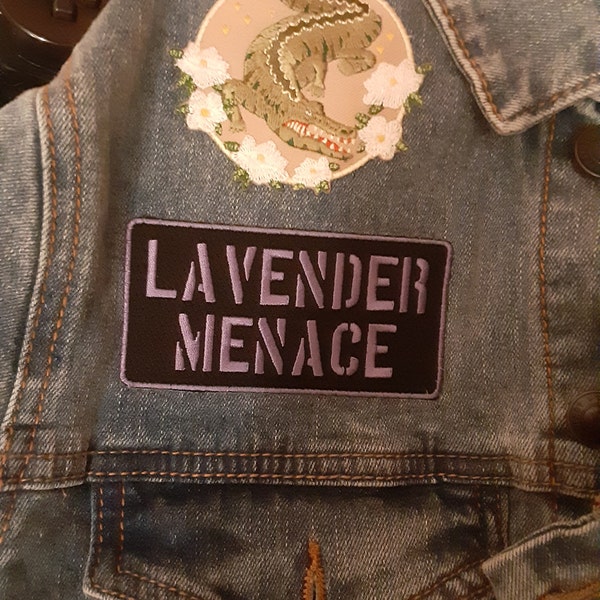 Lavender Menace Patch - Etsy