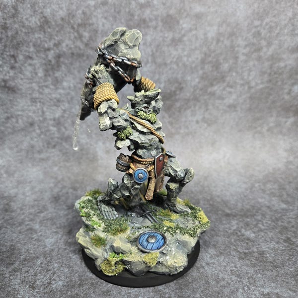 The Enforcer Monster Miniature Undead Miniature | 32mm Scale 50mm Base ...