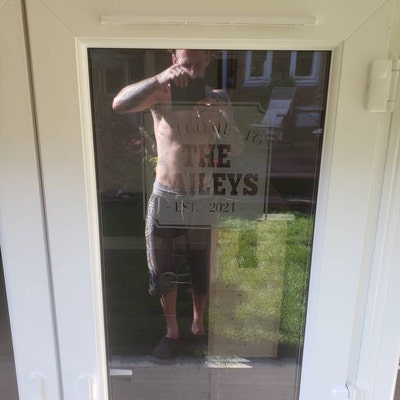 Window Bar Sticker Frosted Glass Sign Vinyl Home Cocktail Beer - Etsy