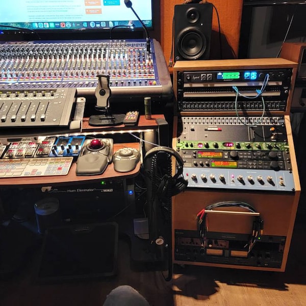 12U Studio Cabinet | Recording Studio | Audio Rack | Rackmount | Server ...