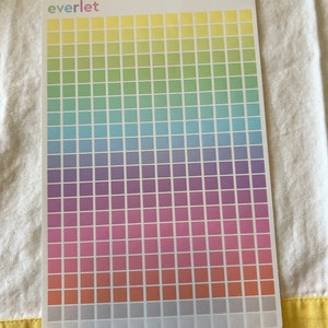 Watercolor Days of the Week Planner Stickers, Highlighting Transparent ...