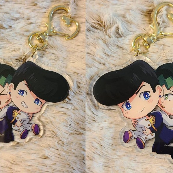 Jojo’s Bizarre Duo Keychains - Etsy