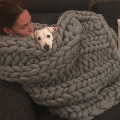 Big Yarn Giant Super Bulky Merino EPIC EXTREME Arm Knitting Kit Chunky ...