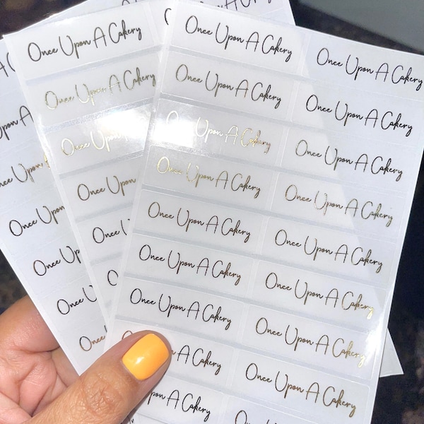 50 Small Return Address Label,small Clear Address,custom Address Label ...