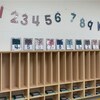 MODERN RAINBOW Skip Counting Large Number Display Calm Colors Classroom ...