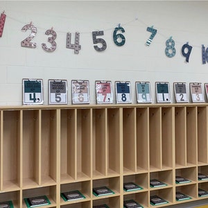 BOTANICAL Classroom Door Display Editable Modern Farmhouse | Etsy