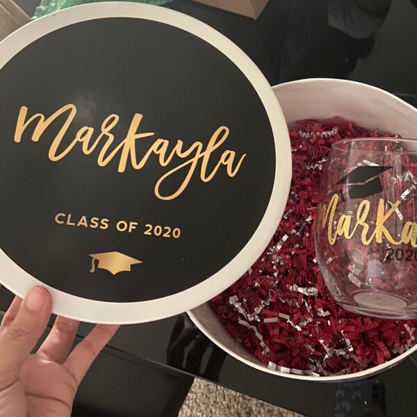 College Graduation Gift Box - Graduation Gift for Her - Congratulations ...