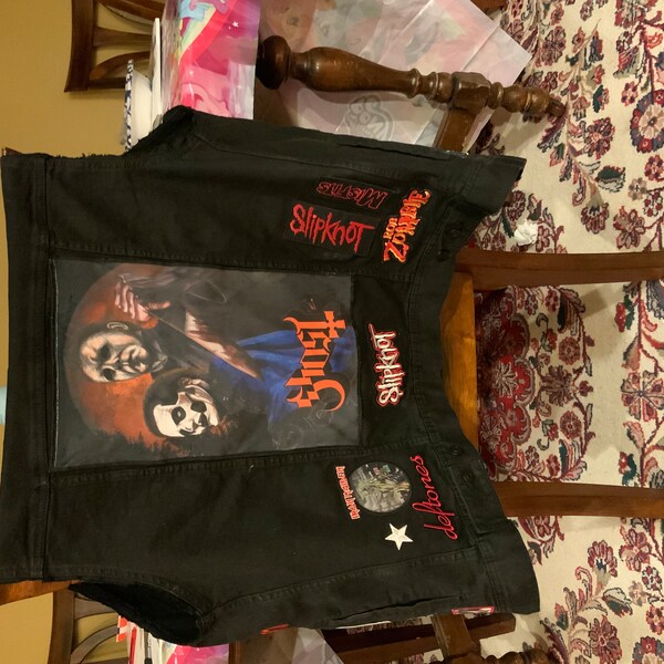 Papa IV Horror, Horror Band Inspired, Handmade Satin Patch - Etsy