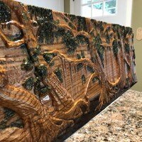 Tree Branches, 3D STL Model, CNC Router Engraver, Artcam, Aspire, CNC ...