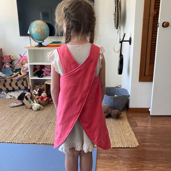 PDF Sewing Pattern for Reversible Japanese Style Apron With a Front ...