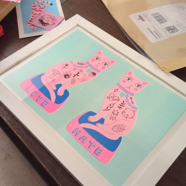 Soft but Strong A4 Risograph Print - Etsy Australia
